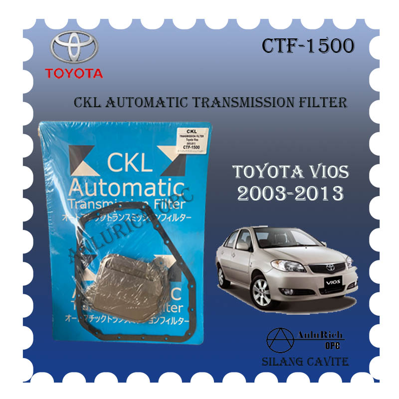 AUTOMATIC TRANSMISSION FILTER FOR TOYOTA VIOS 2003-2013 CKL CTF-1500 | Lazada PH