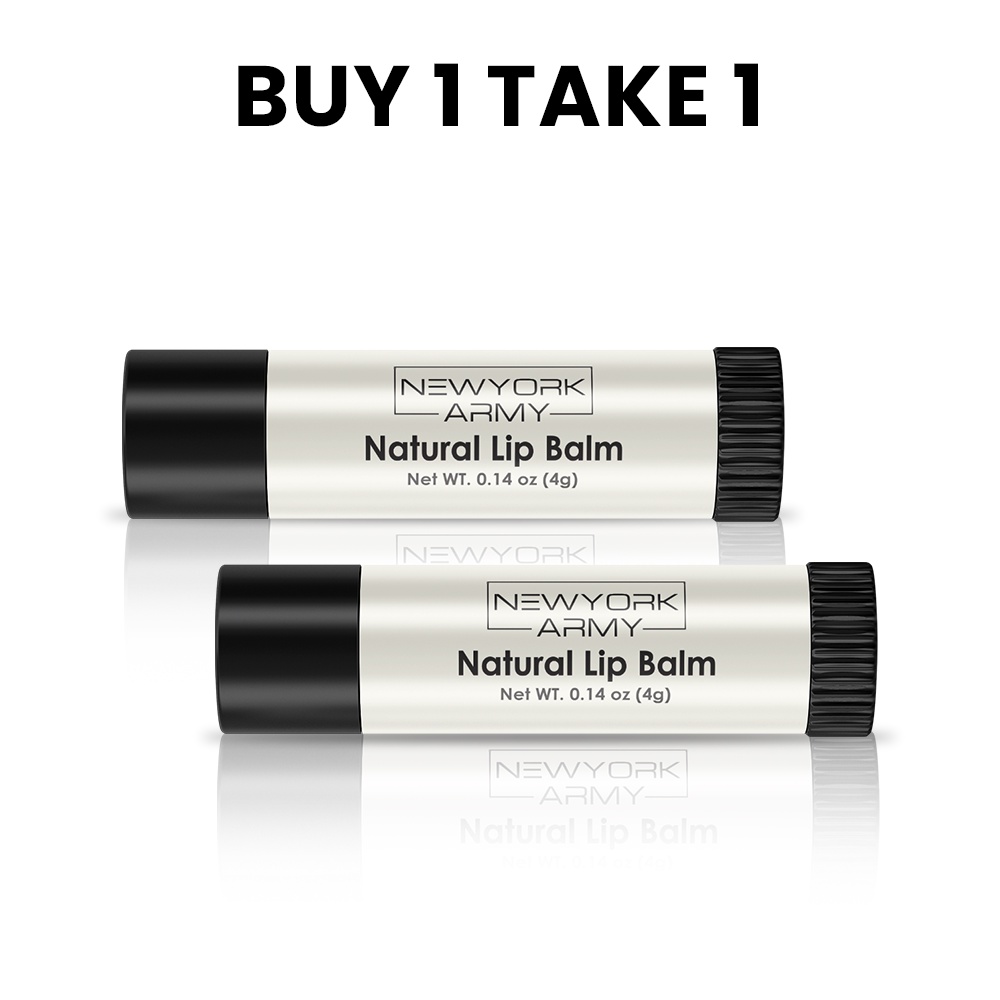 BUY 1 TAKE 1 Newyork Army 100% Natural Lip Balm | Lazada PH