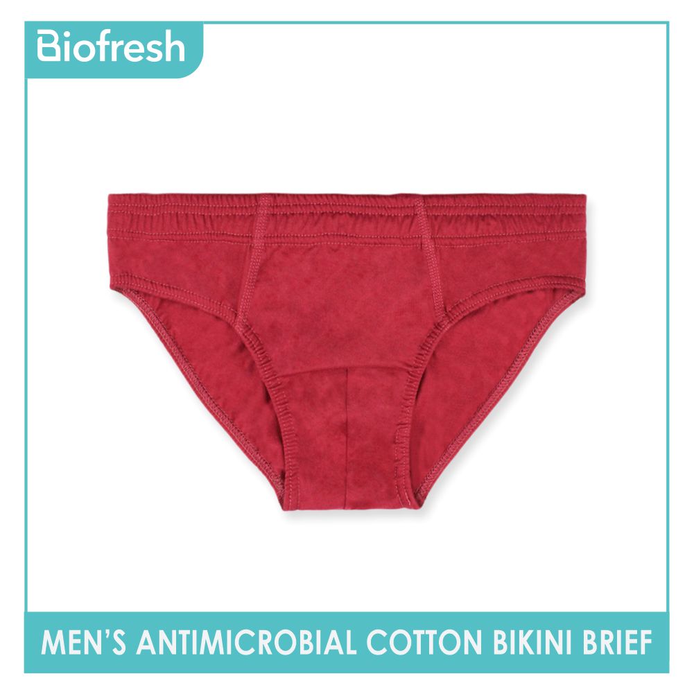 Biofresh 1 piece Men's Antimicrobial Cotton Bikini Brief OUMBK1201 ...