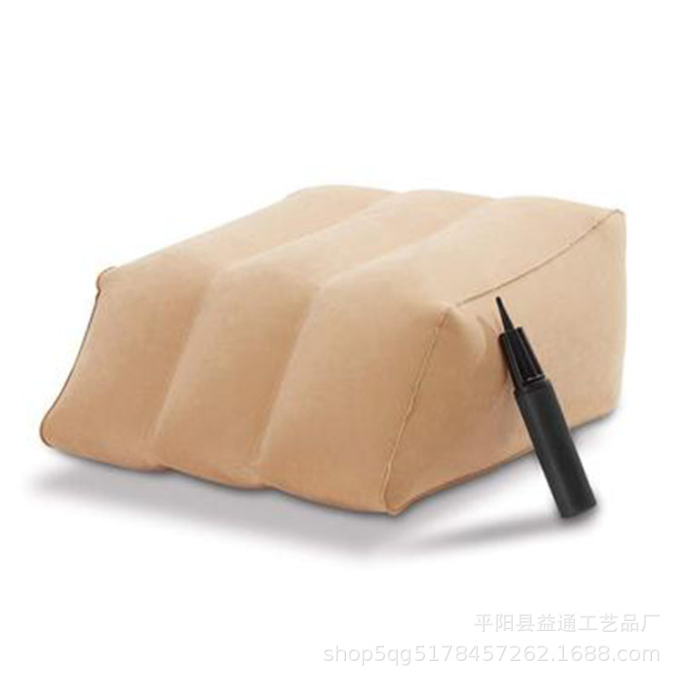 COD Leg Ramp Inflatable Leg Pillow Wedge Pillow With Pump Elevates Legs ...