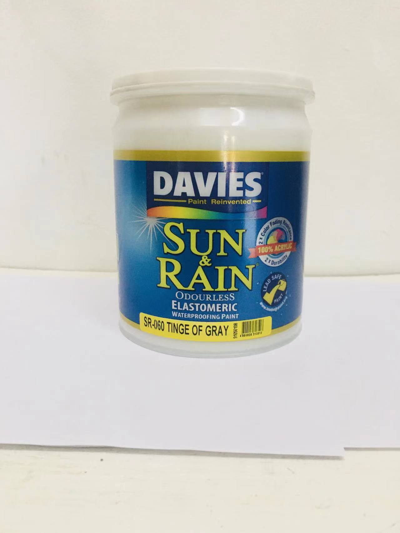 DAVIES PAINT SR 060 TINGE OF GRAY 1LITER | Lazada PH