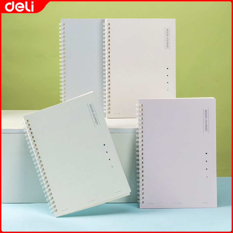 Deli EN062 A5 spiral notebook 60 sheets (light adjustment) 1pc | Lazada PH