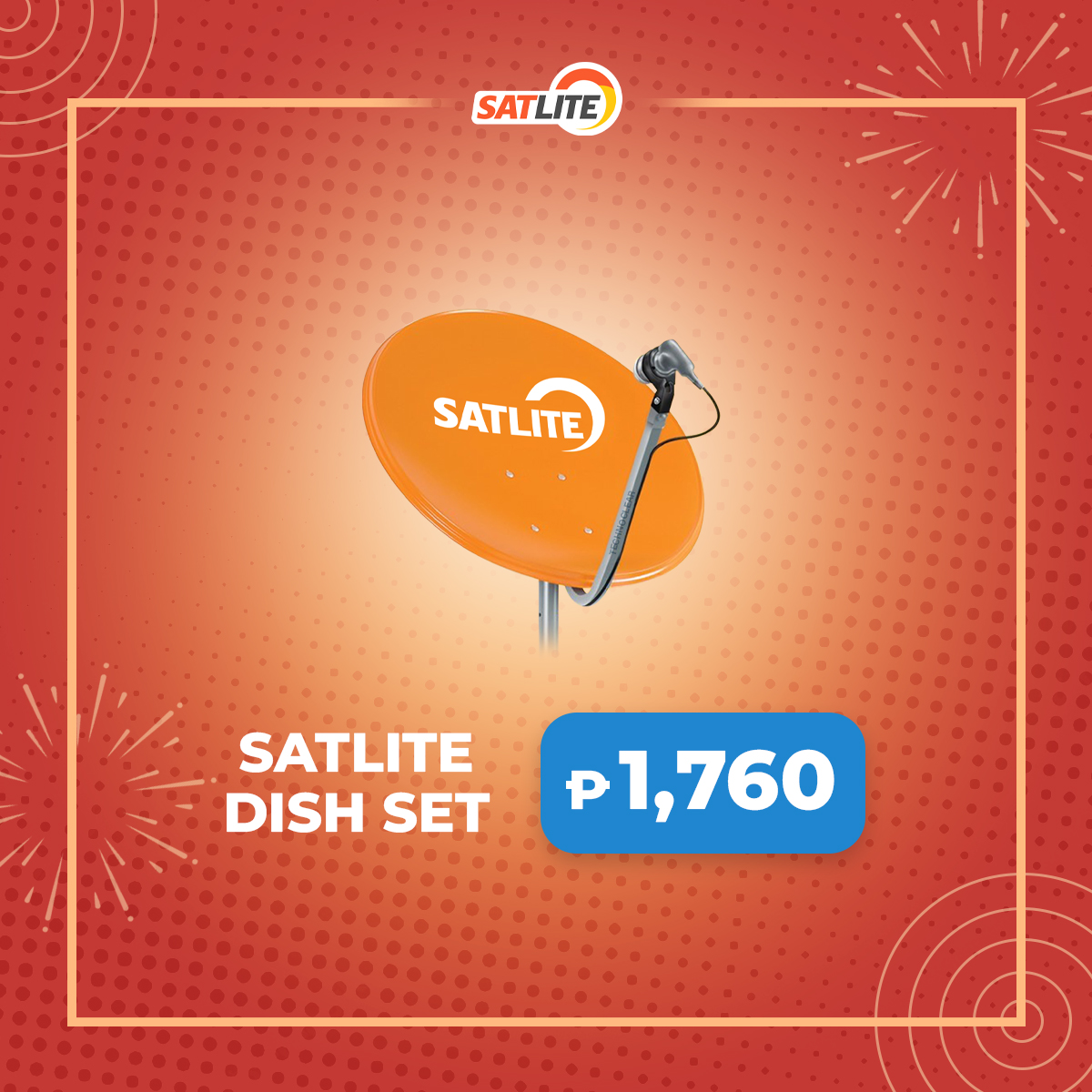SatLite Satellite Dish set (SatLite box is not included) | Lazada PH