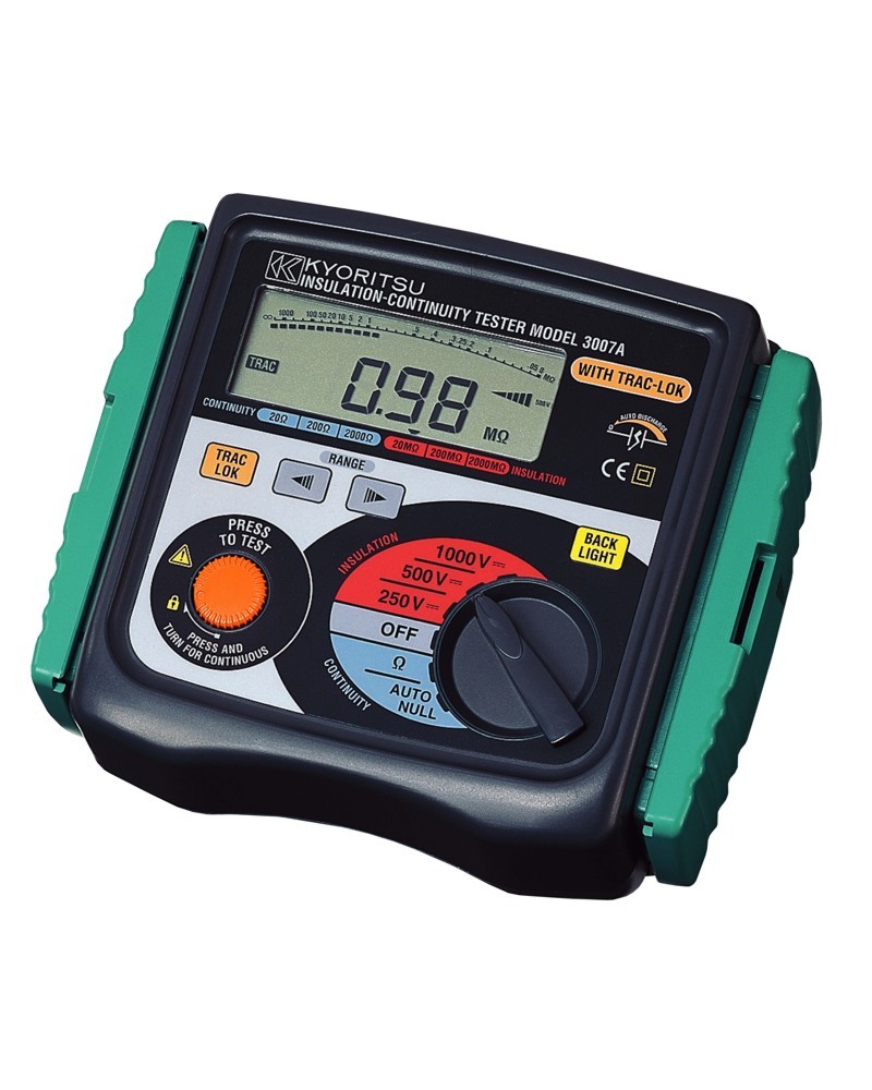 Kyoritsu 3007A Digital Insulation Continuity Tester Megger Test ...