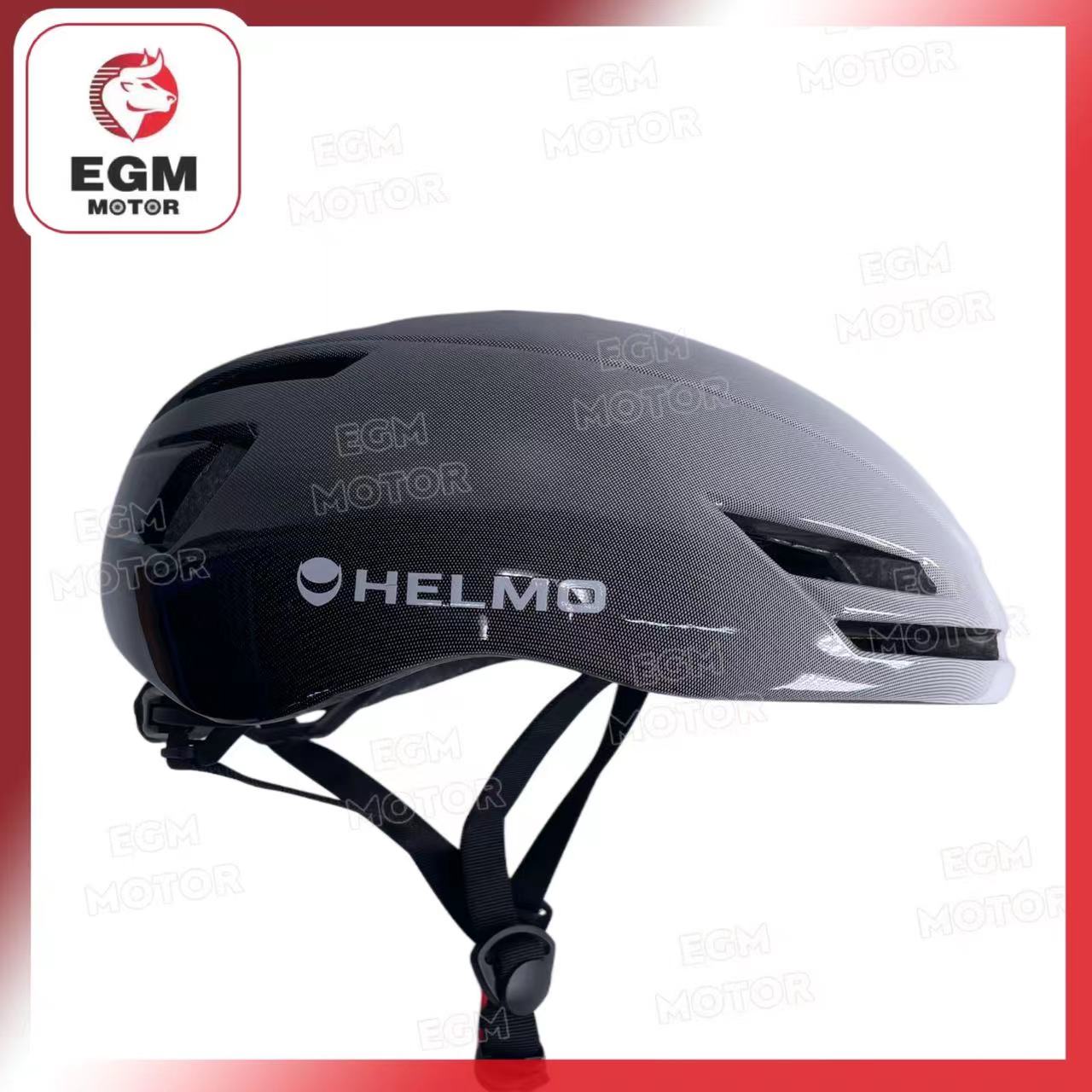 [EGM MOTORCYCLE] HELMO NUTSHELL HELMET DC999 WITH TAIL LIGHT USB ...