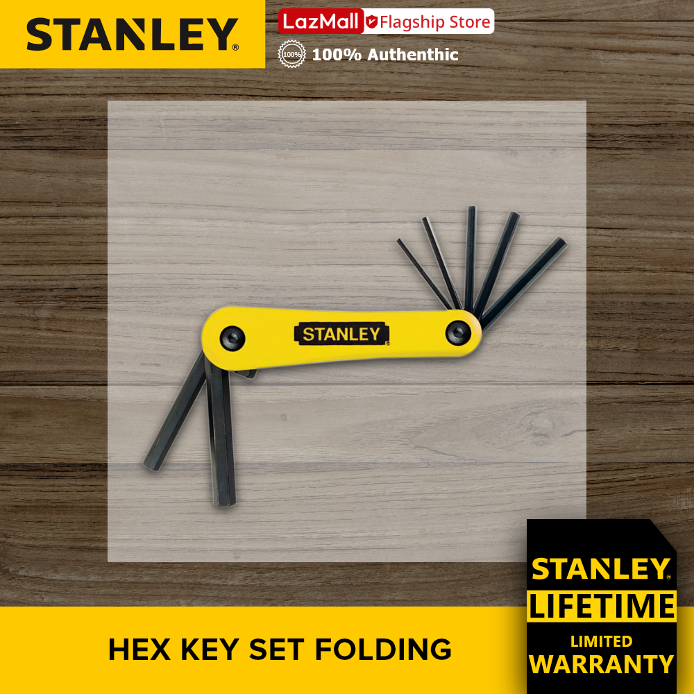 Stanley Hex Key Set Folding 7-Pc 1.5mm-6mm [Lifetime Warranty] | Lazada PH