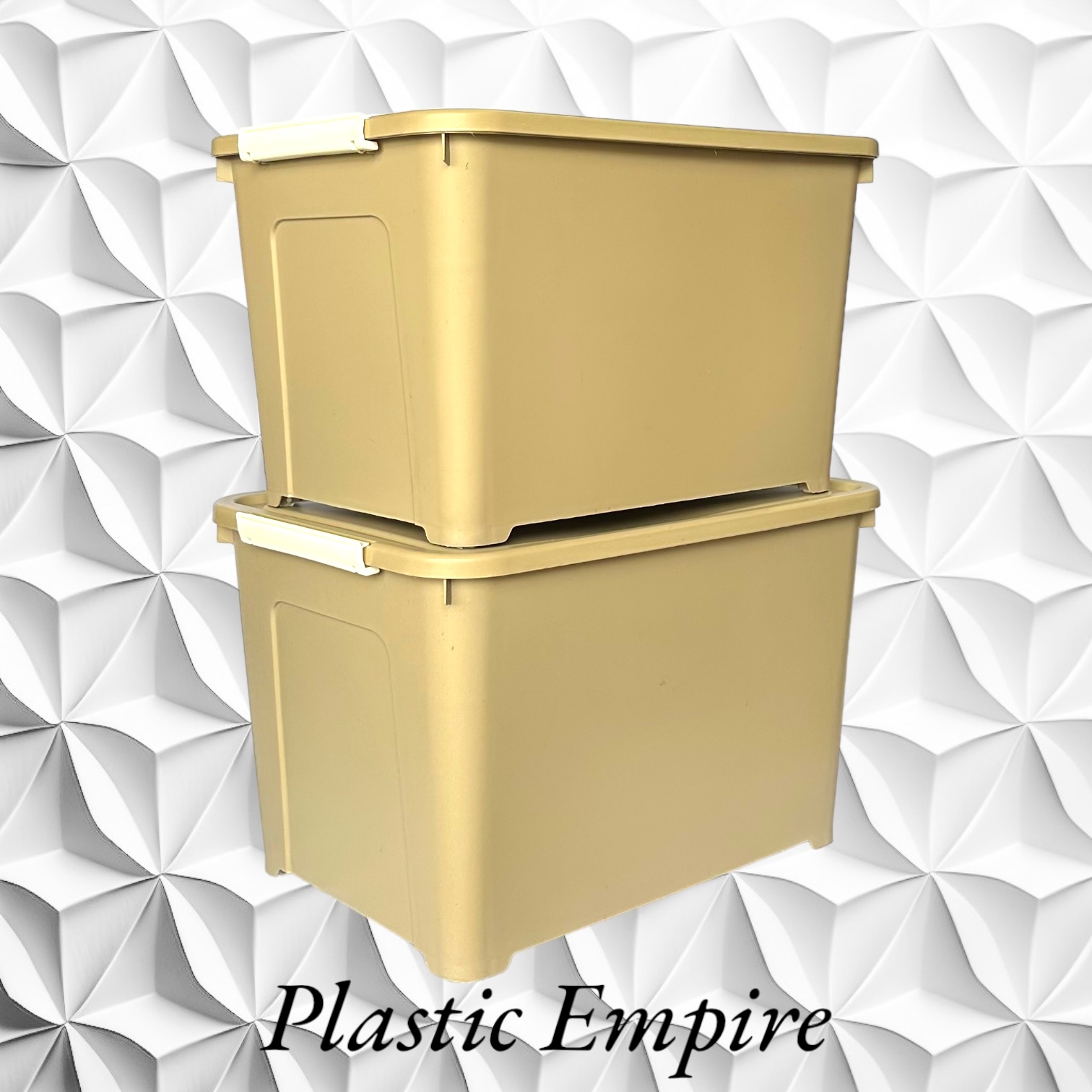 Uniglobal Buy 1 Take 1 100 Liters Durable And Stackable Joyful Plastic ...
