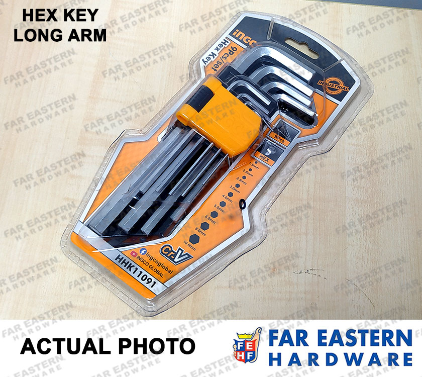 INGCO Allen Wrench Set Hex | Torx Star Key Ball Point INHT | Lazada PH