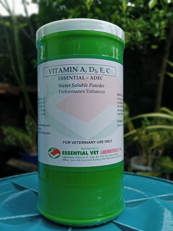 Essential Vet Vitamin ADEC for Birds, Chicken Farm, Egg Layer 1 ...