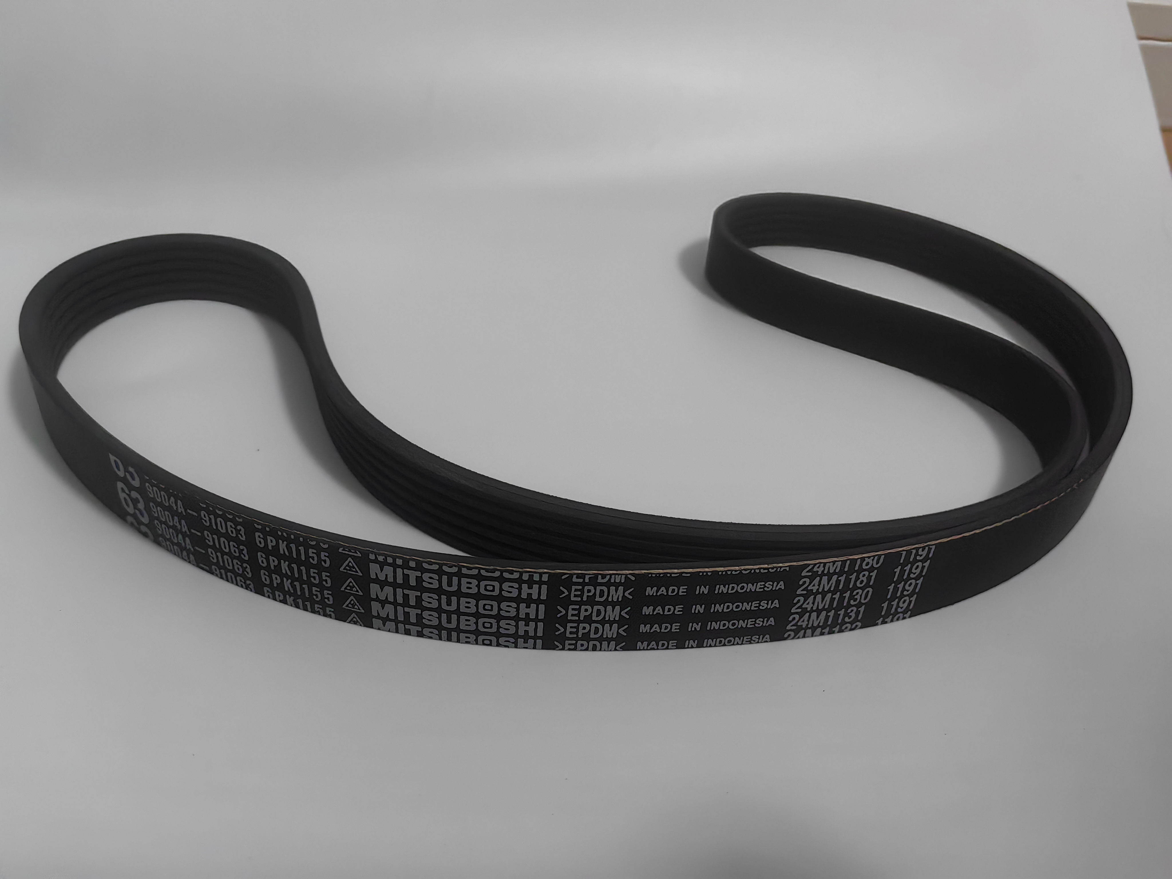 TOYOTA Wigo 2012-2021 Fan Belt Drive Belt 9004A-91063 Gen1 Gen2 Gen3 ...