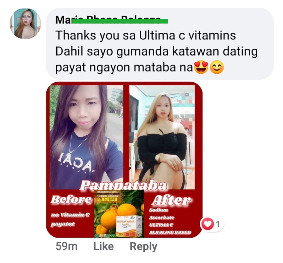 ULTIMA C 20 CAPSULES - PAMPATABA- weight gain, pampalakas kumain for ...