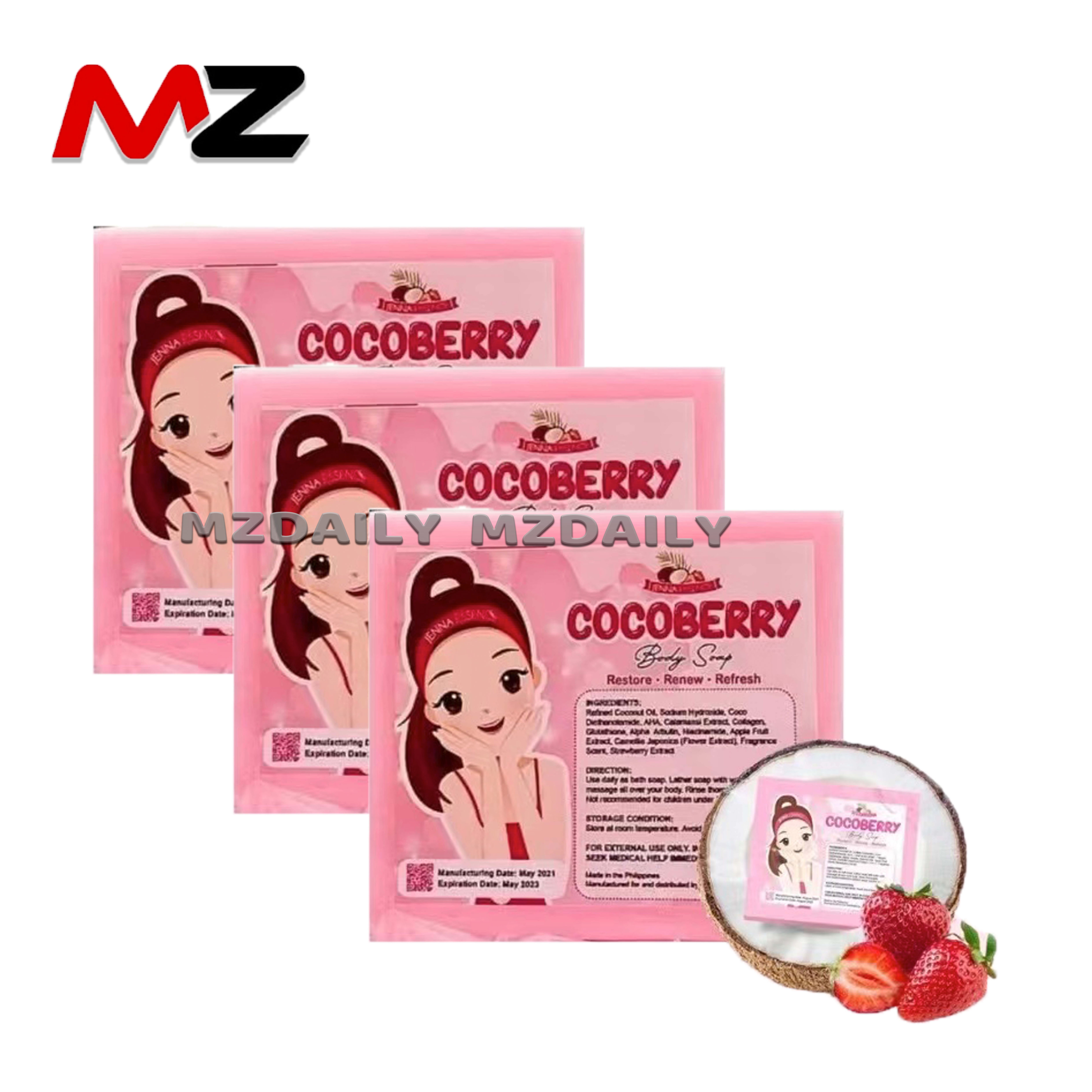 ( SET OF 3 ) Jenna Essence Cocoberry Body Soap Authentic Original ...