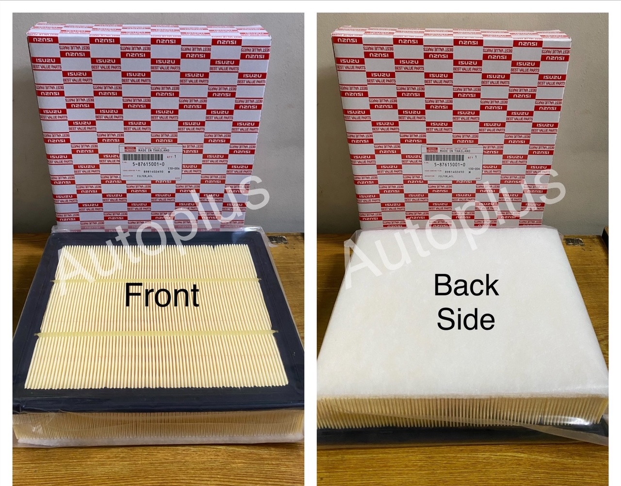 Isuzu Best Value Air Filter (with Foam Layer): Dmax 3rd Generation, MUX ...