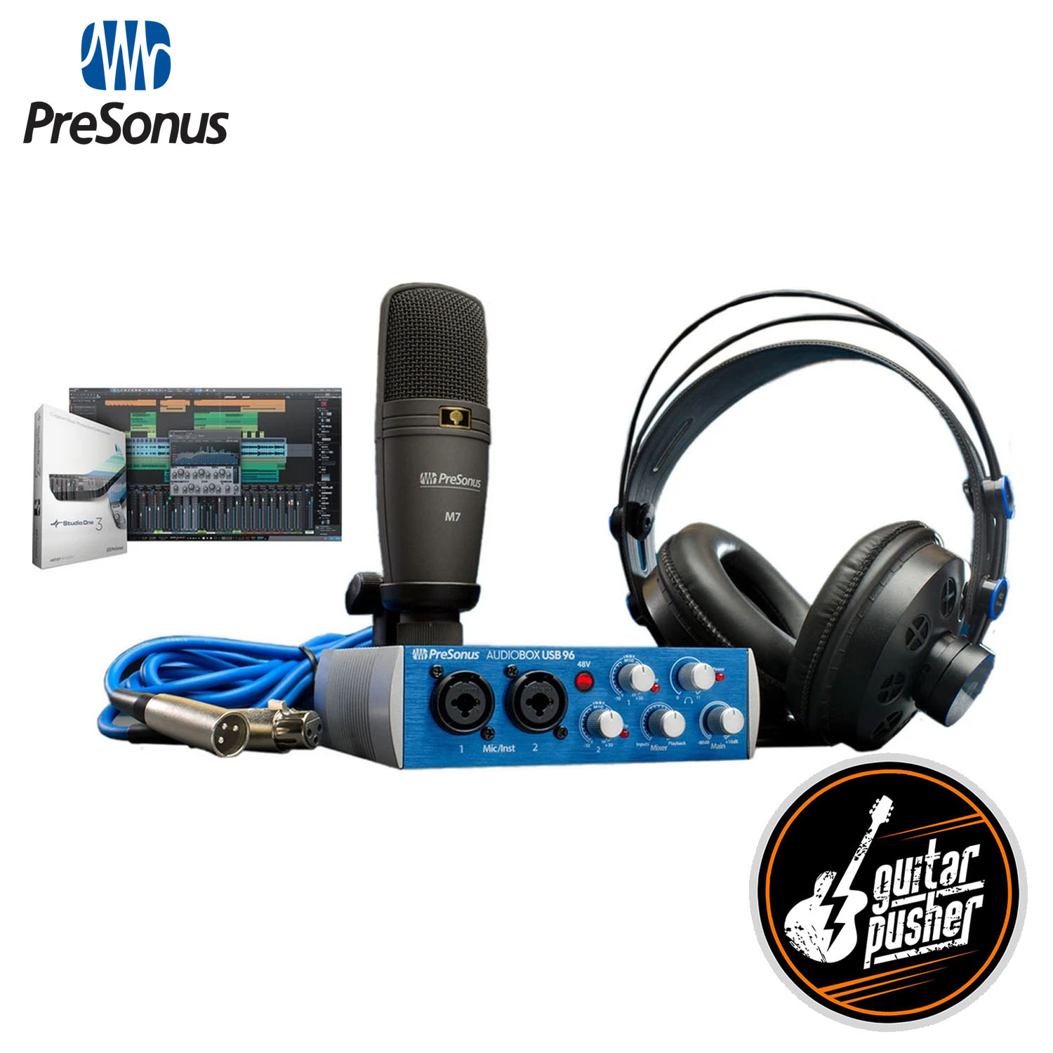 PreSonus AudioBox USB 96 Studio [Solo / Bundle] (Interface wtih ...