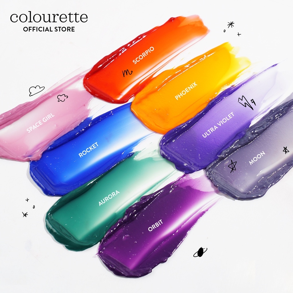 Colourette Sky Dye in Space Girl [Pink Semi-Permanent Hair Dye ...