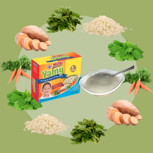 NUTRI BOOSTER YAMY 120GRAMS G6PD BABY FOOD FOR 6MONTHS AND ONWARDS BABY CEREALS | Lazada PH