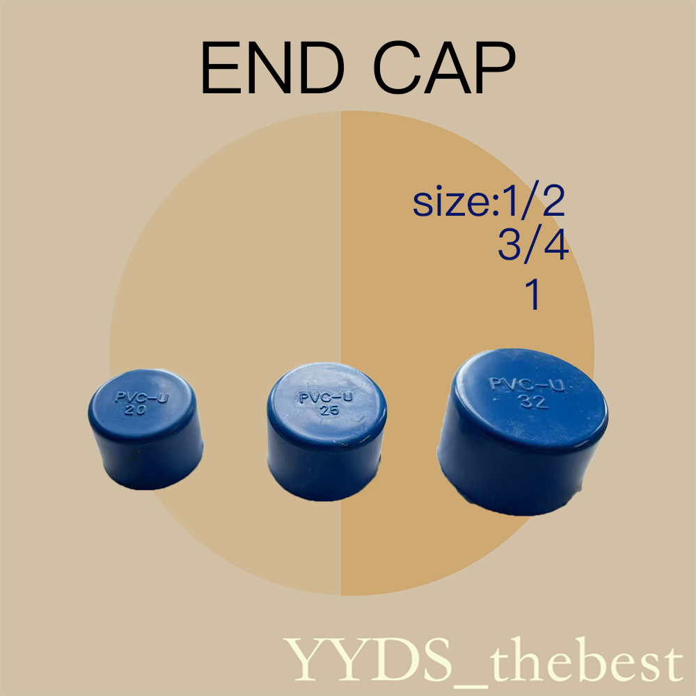 Pvc Blue End Cap 1/2 , 3/4 , 1" | Lazada PH