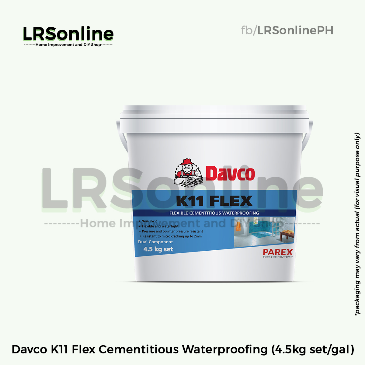 Davco K11 Flex - Waterproofing - gallon set | Lazada PH