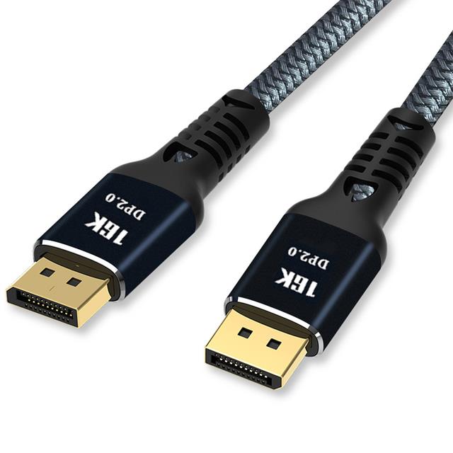 UKYEE DisplayPort 2.0 Cable 16K 8K HDR 16K 60Hz 4K 165Hz 80Gbps Display ...
