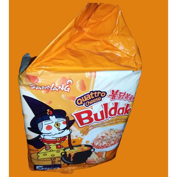 Samyang Buldak Quatro Cheese (5pcs in a pack) | Lazada PH