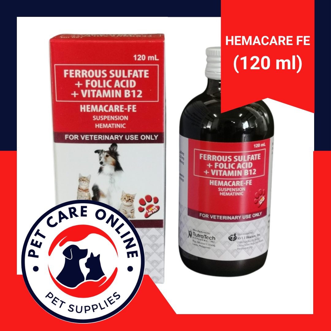 HEMACARE-FE Suspension, 120ml, Ferrous Sulfate (Iron)+Folic Acid ...