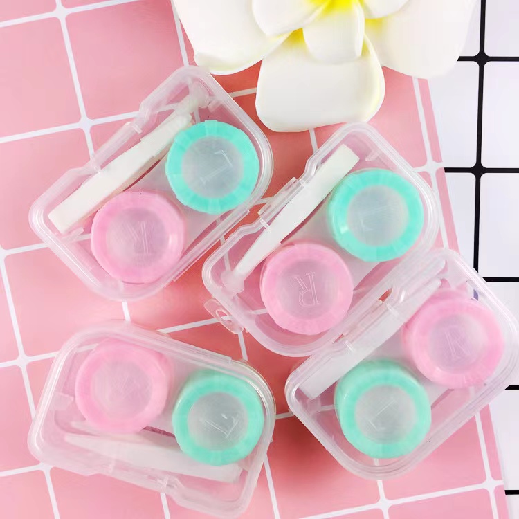 Color Contact Lens Case Cute Contact Lenses Kit | Lazada PH