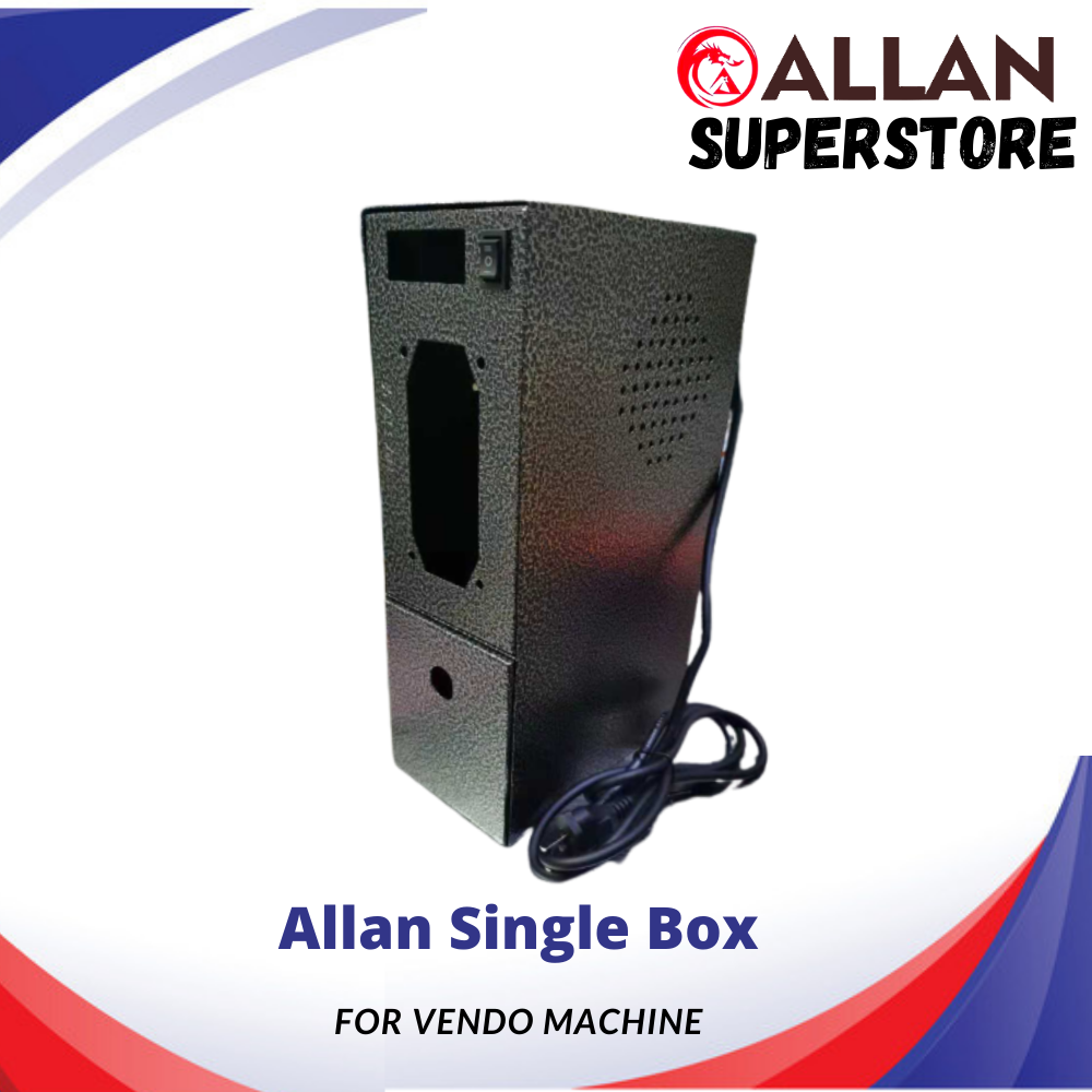 Allan Superstore Single Box and Dual Box / For Vendo Machine / Pisonet ...