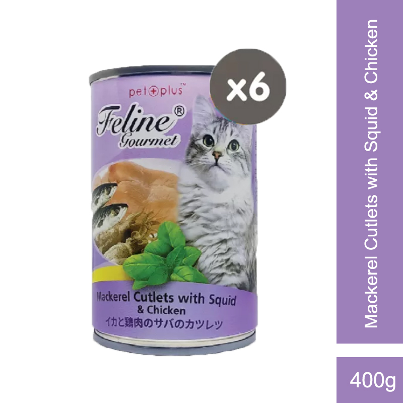 Pet Plus Feline Gourmet Wet Cat Food 400g - SET OF 6 | Lazada PH