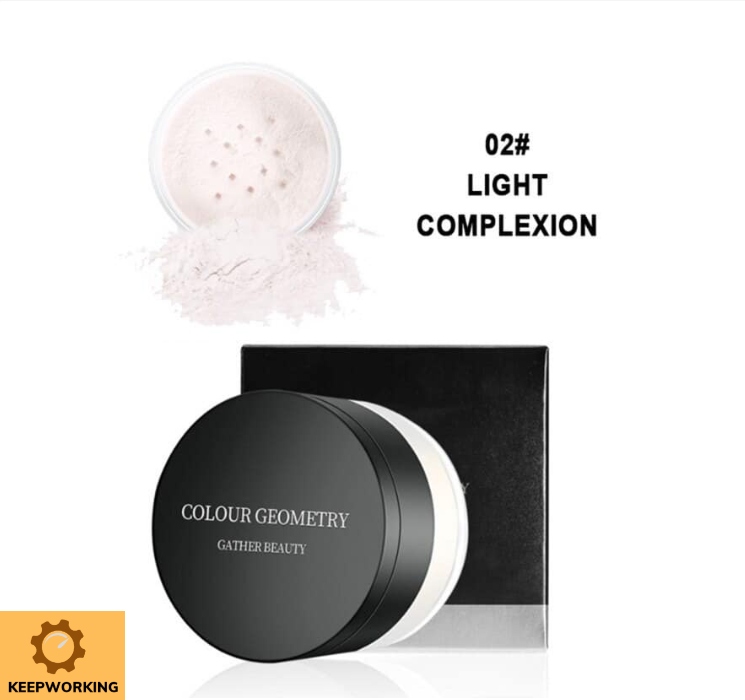 Keep Working Waterproof Loose Powder Setting Long Lasting Whitening ...