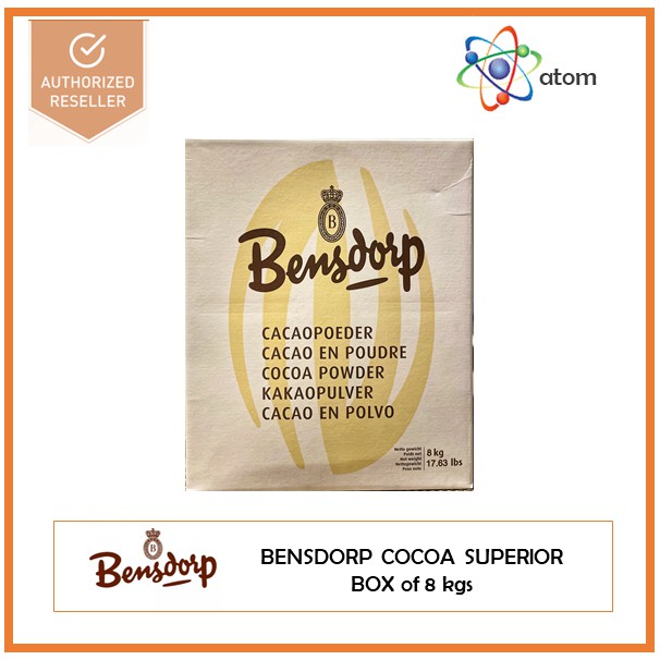 BENSDORP Cocoa Powder 100 (Superior) BOX of 8kgs | Lazada