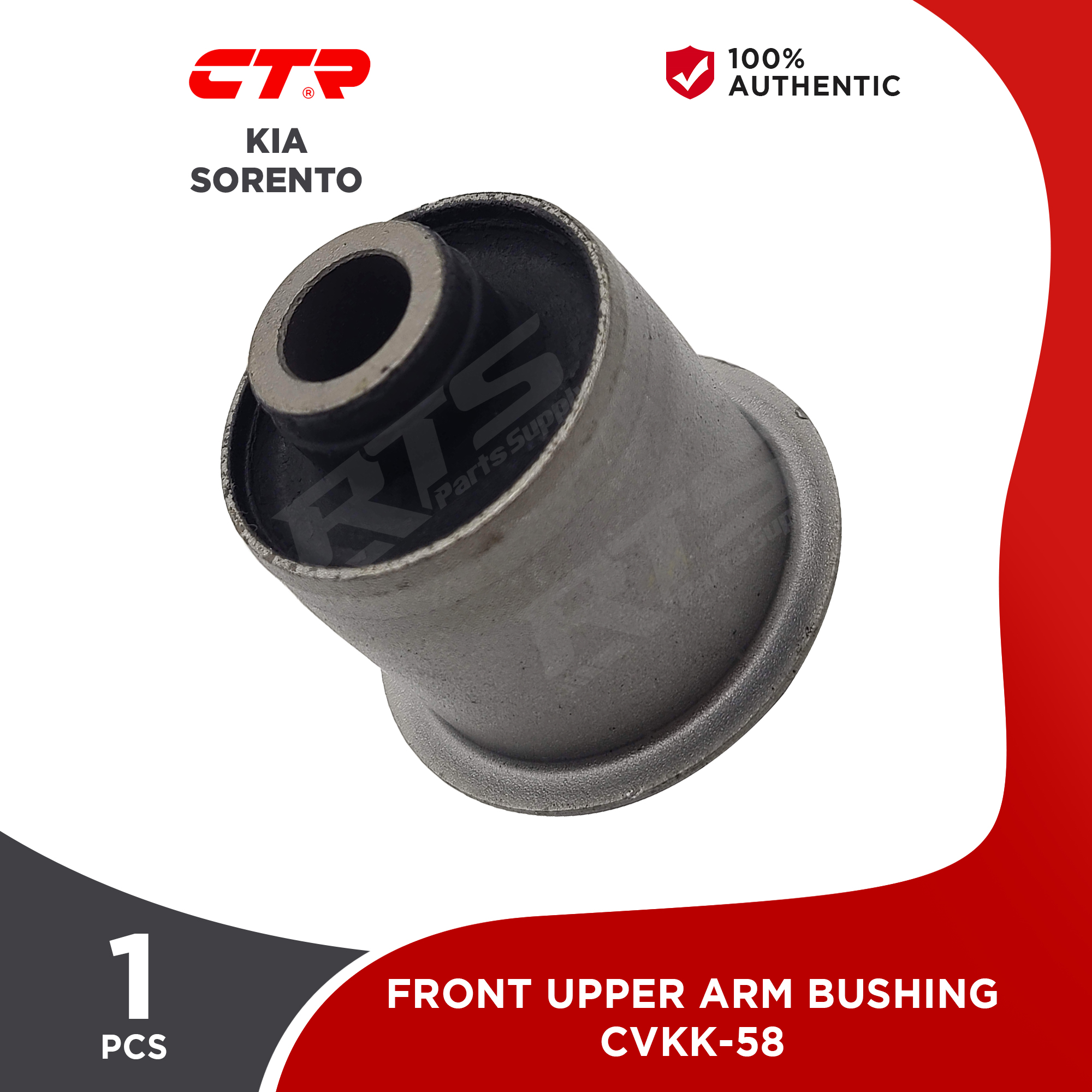CTR CVKK-58 Front Upper Arm Bushing Kia Sorento BL 2006 - 2008 54480 ...