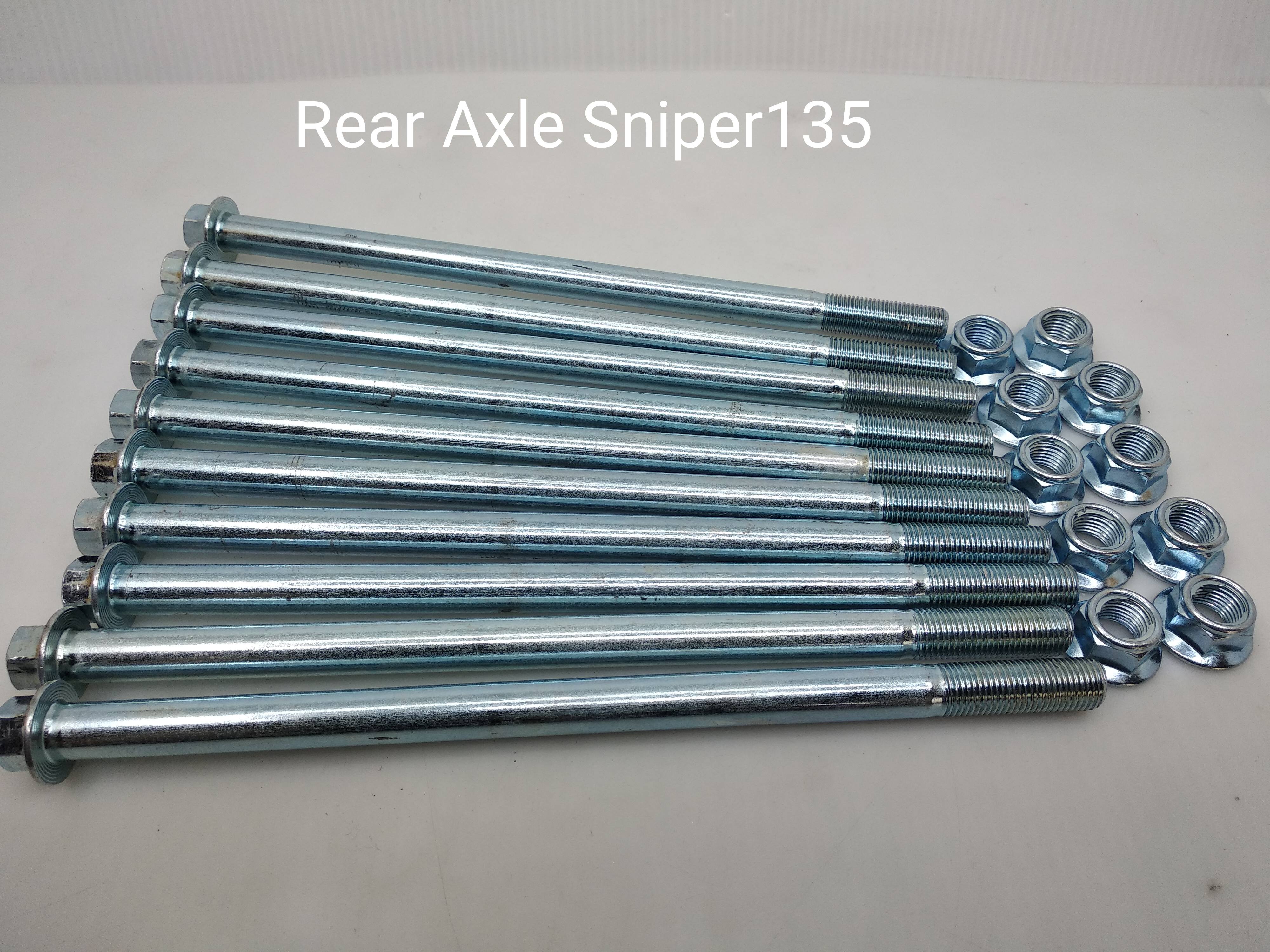 REAR AXLE RS100 / SNIPER 135 / XRM ( 10PCS / 1 PACK ) . | Lazada PH