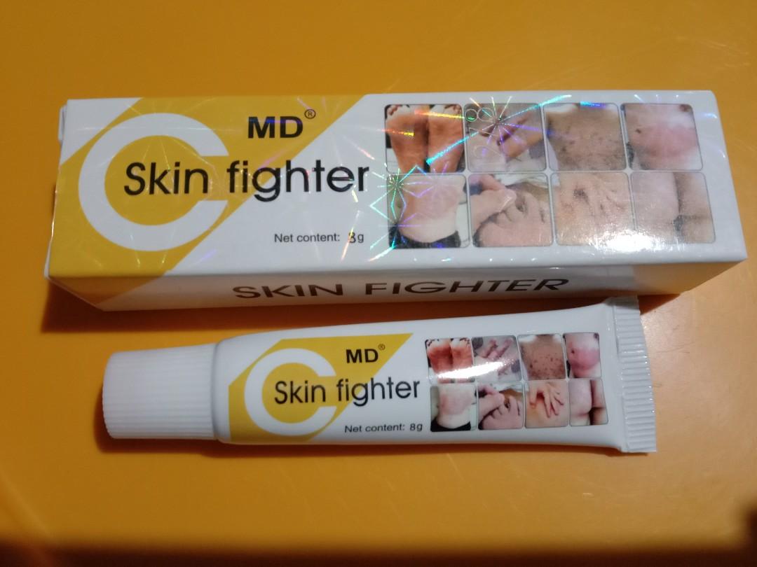 MD Skin Fighter Cream For Skin Allergies Fungi Acne Removal Fungus ...