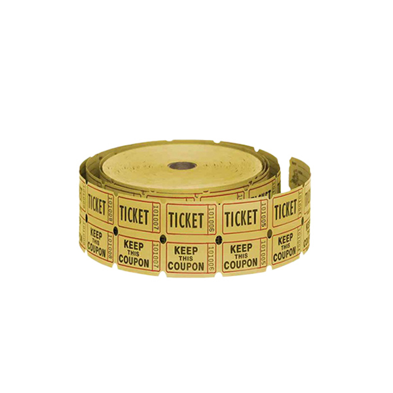 1000 Pcs/roll Event Raffle Tickets Double Roll Lottery Ticket Raffle ...