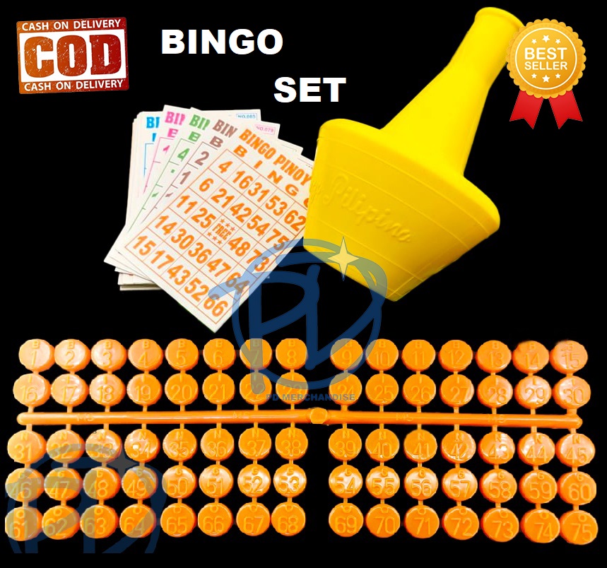 COD PD BEST SELLER BINGO SET / BINGO CARDS BOLILIO AND SHAKER GAMES ...