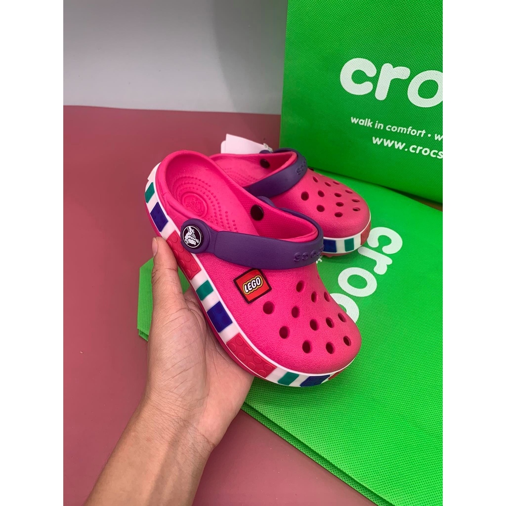 Crocs Lego Clogs Sandals For Kids | Lazada PH