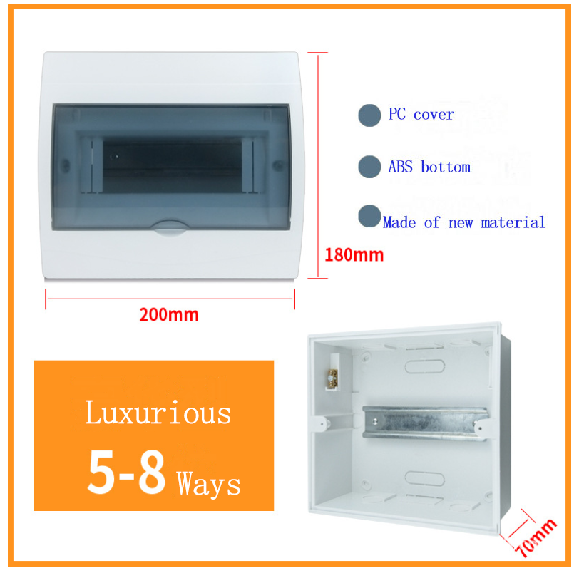 Distribution Box 5-8 ways Plastic | Lazada PH