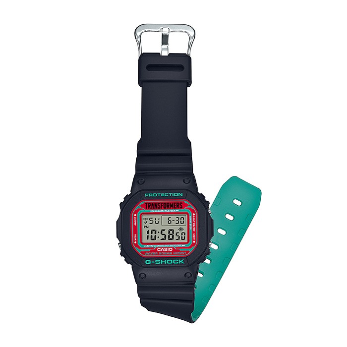 G-SHOCK casio watch box transformers co-branded Diablo Optimus prime DW ...