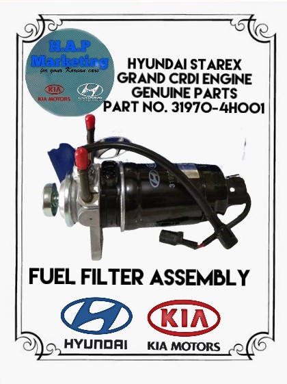 FUEL FILTER ASS'Y FOR HYUNDAI GRAND STAREX(ORIGINAL) | Lazada PH