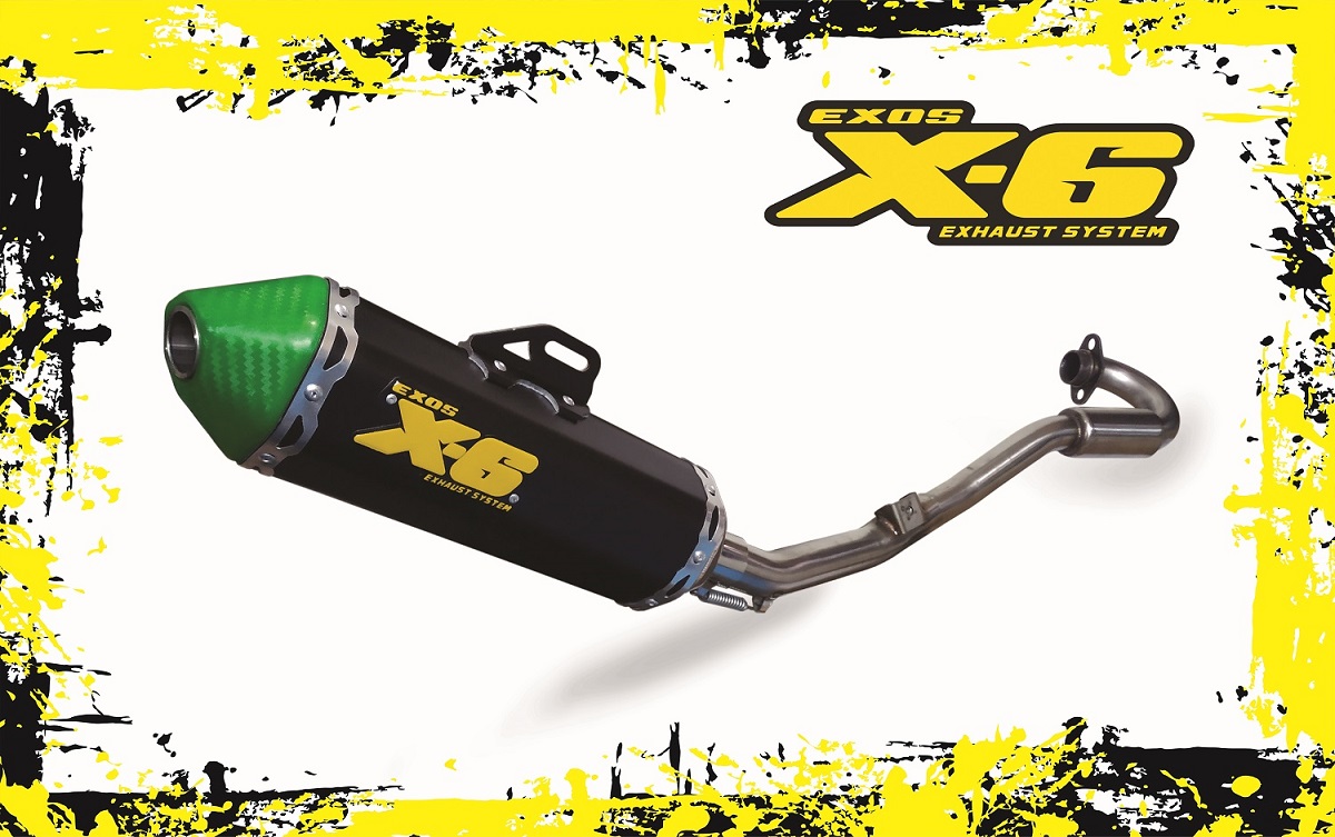 EXOS X6 with Powerbomb KLX 150 Full Exhaust System | Lazada PH