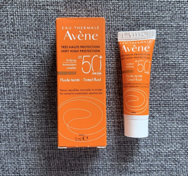 Brand New Auth Avene Tres Haute Protection Tinted Fluid Sunscreen SPF50 ...