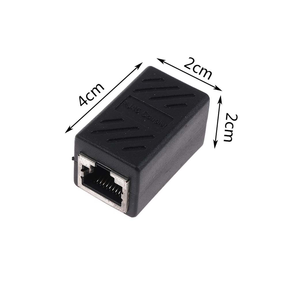 RJ45 Coupler 8P8C Ethernet Cable Extender LAN Connector Adapter Inline ...