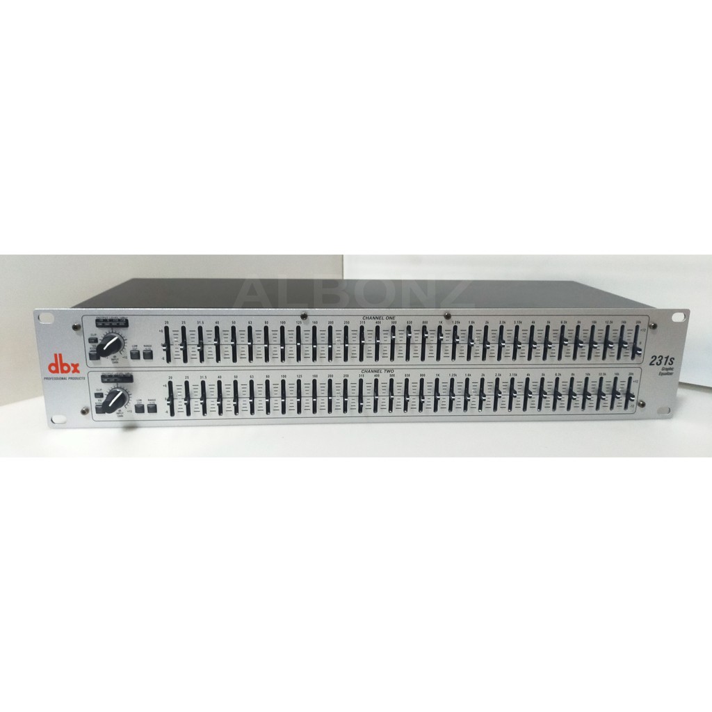Graphic Equalizer DBX 231s and DBX 231 Dual 31 Band Graphic Equalizer | Lazada PH
