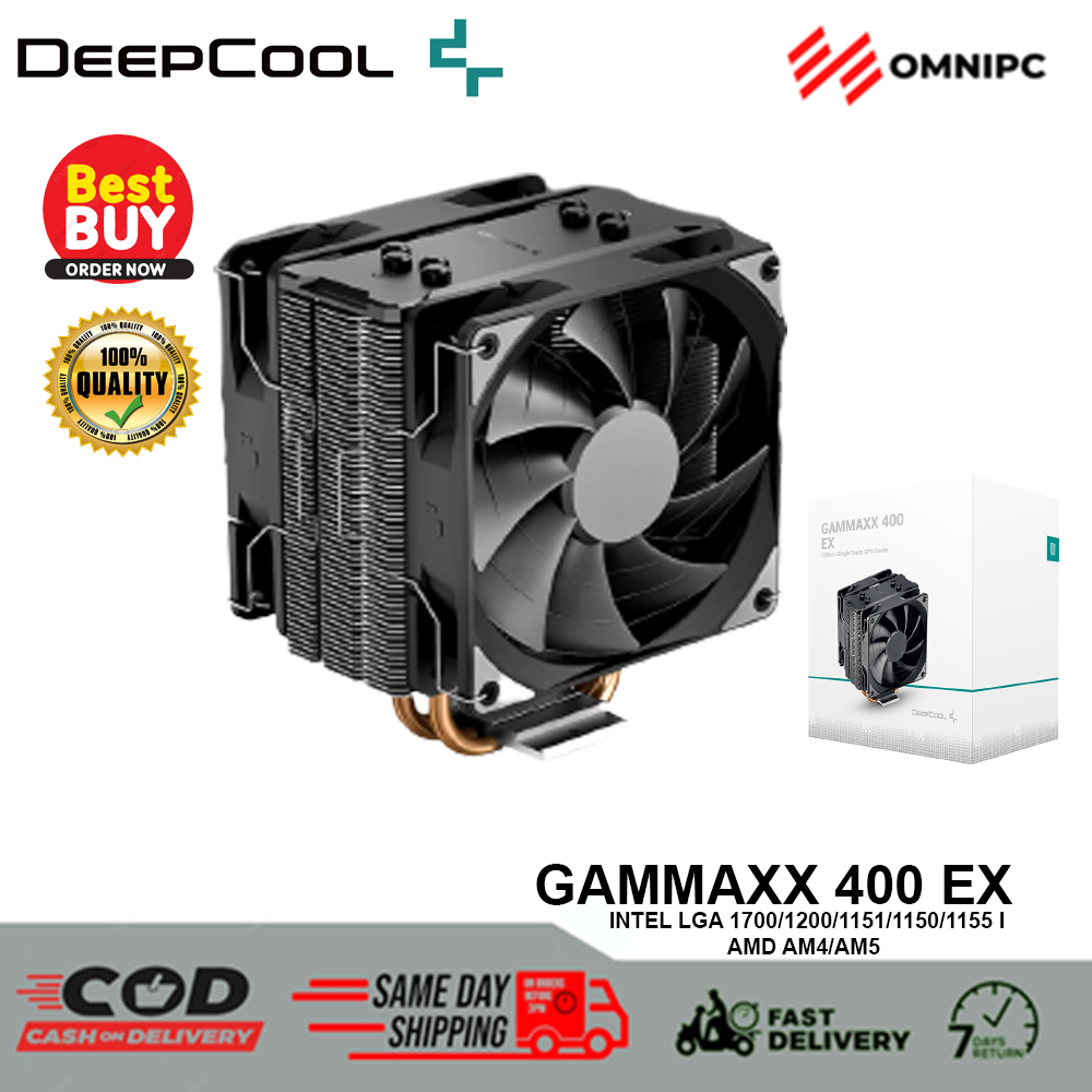 OMNIPC Best Buy QUALITY ITEM DEEPCOOL GAMMAXX 400 EX CPU air-cooled ...