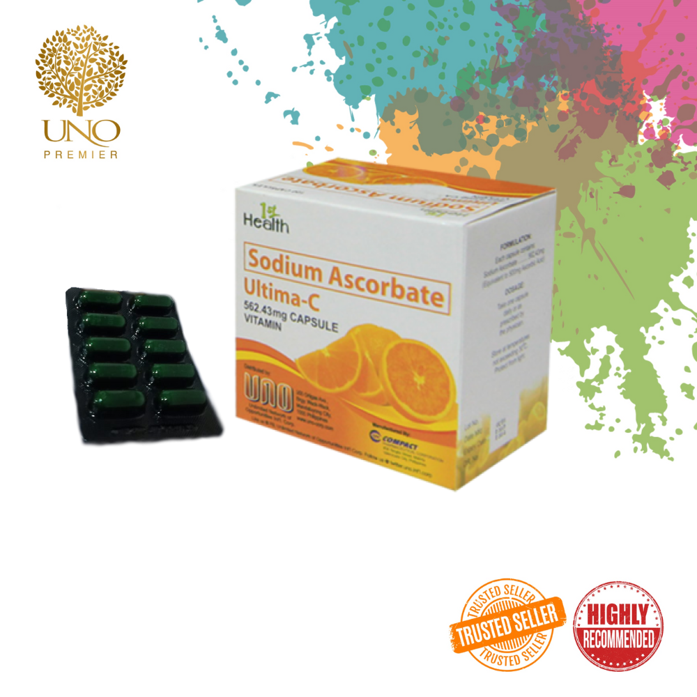[Best seller] ULTIMA C pampataba na vitamins 10capsule ORIGINAL sodium ...