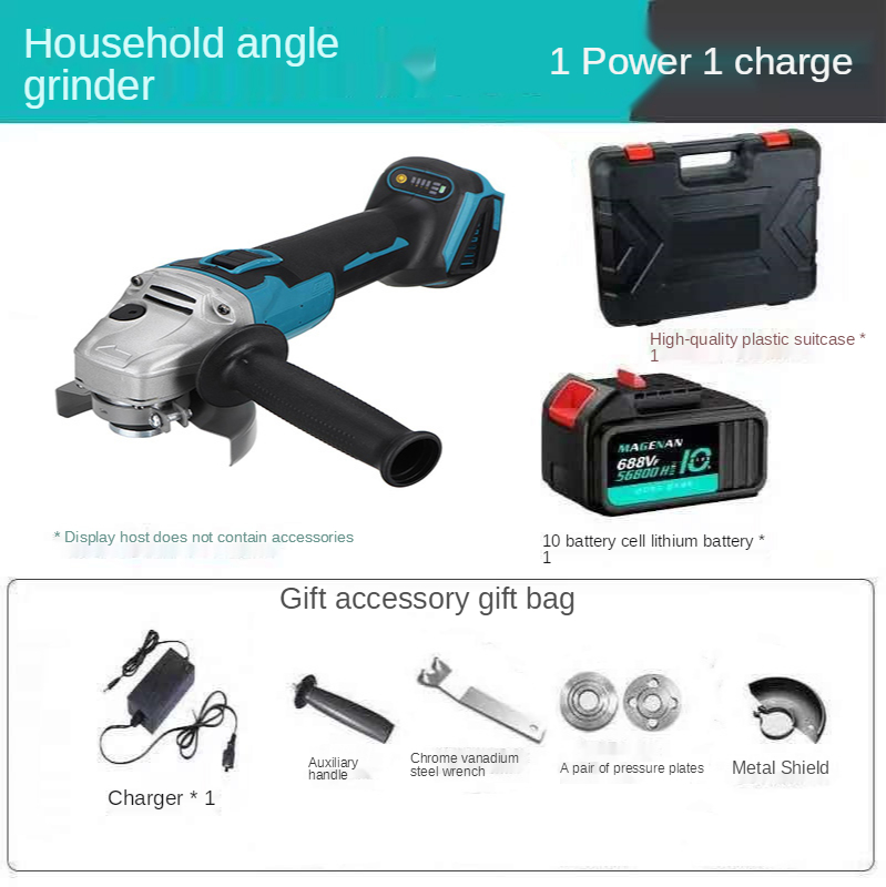 Germany original imported 800w 18v 125mm Brushless Cordless Angle ...
