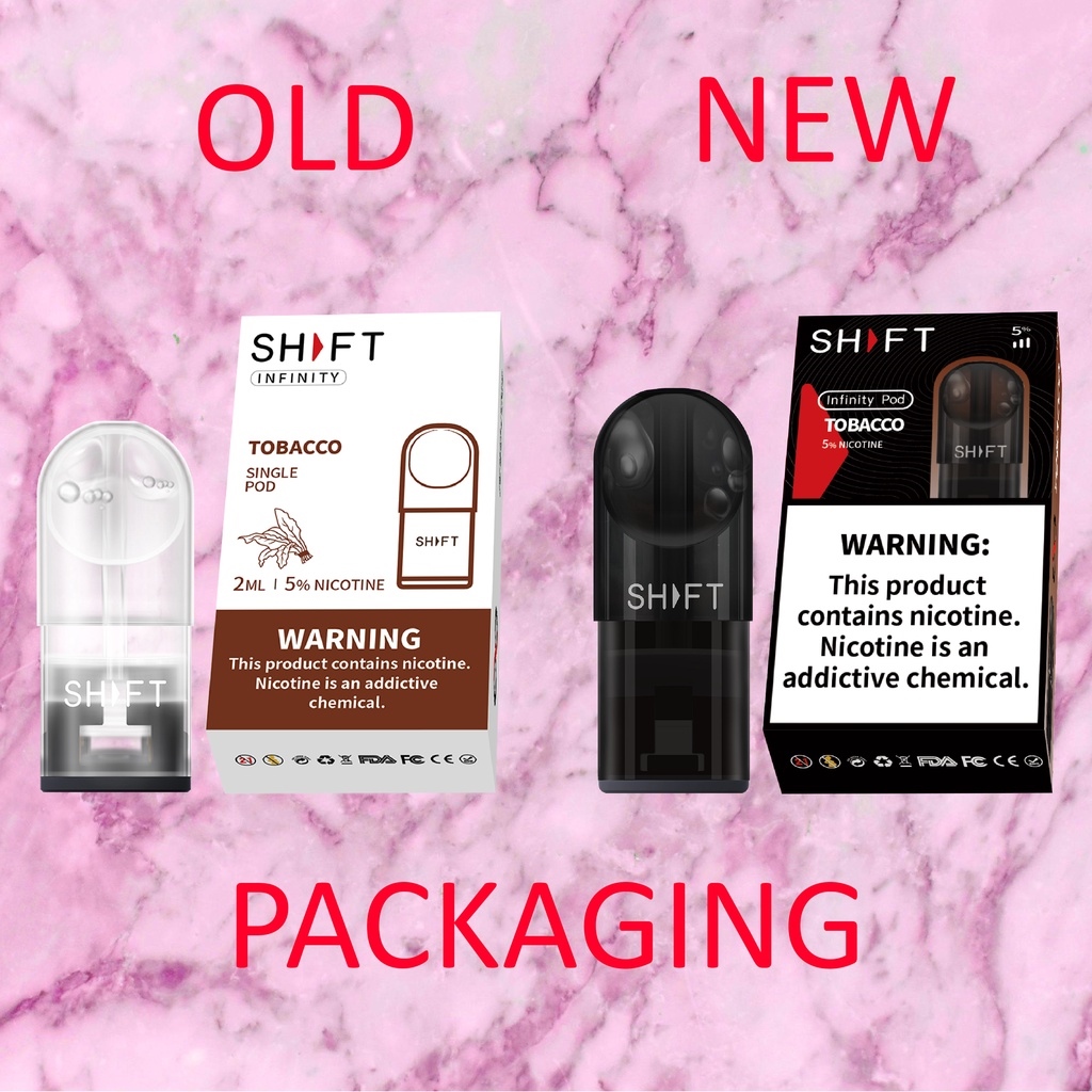 Quality product 3 Shift INFINITY Pods SHFT Infinity Compatible w/ RELX ...