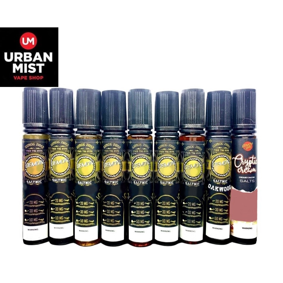 【Local delivery】 DEMON VAPE Salt Nic 30ML | Lazada PH