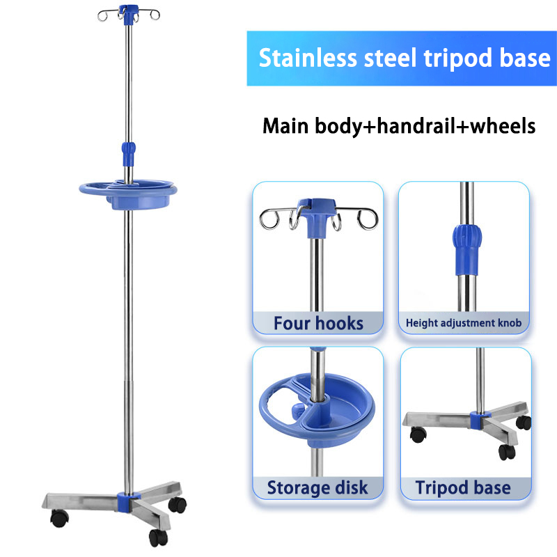(Fast delivery) High quality infusion stand Portable adjustable medical ...