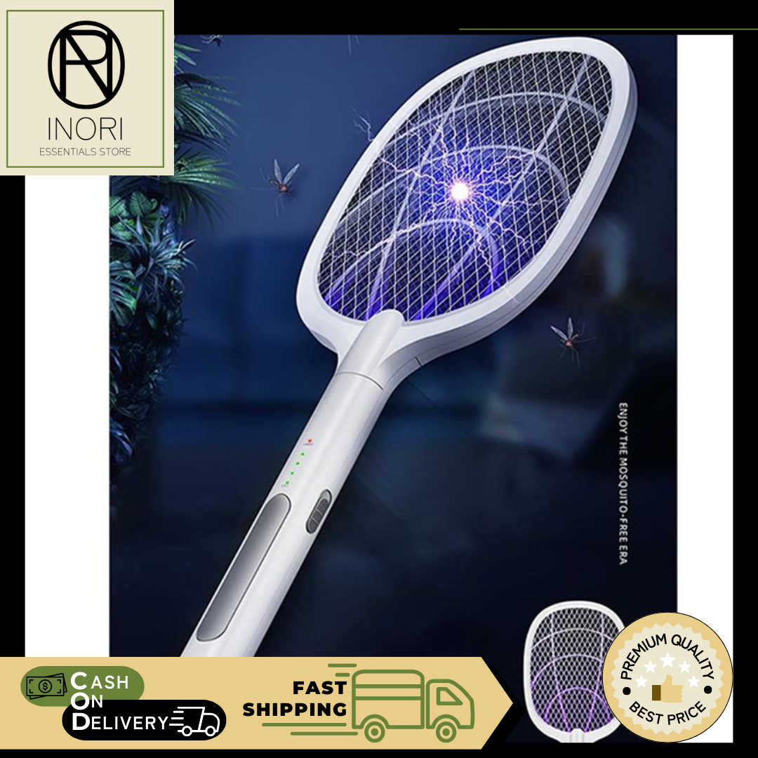 INORI Rechargeable Mosquito Swatter Electric Mosquito Swatter USB ...